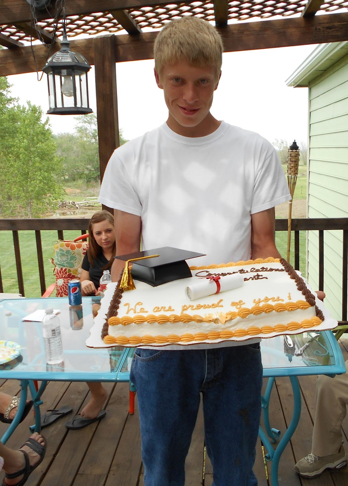 Been There Salvaged That: Graduation - Congratulations Brent!